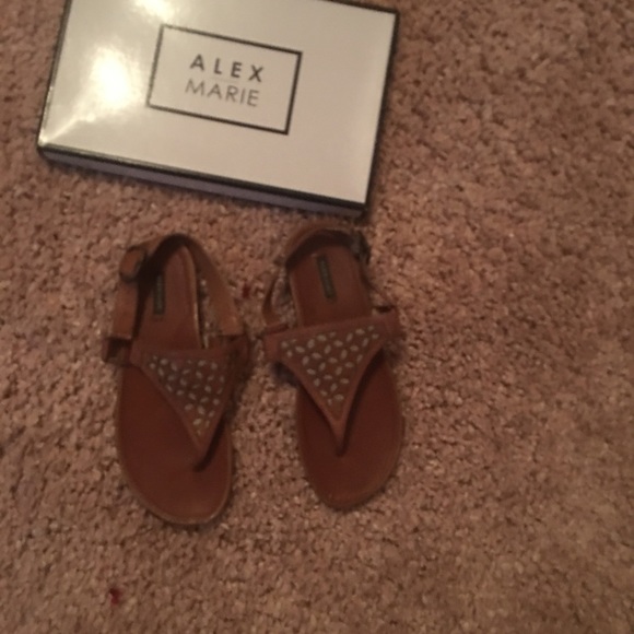 Alex Marie | Shoes | Alex Marie Brown Sandals 7m | Poshmark